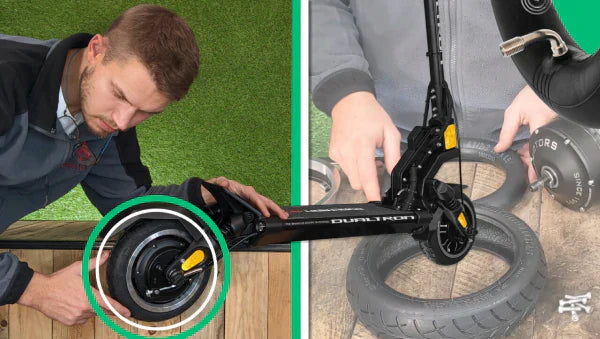 TUTO - Reparatur Dualtron Mini - Hinterrad | MOOVMOOV